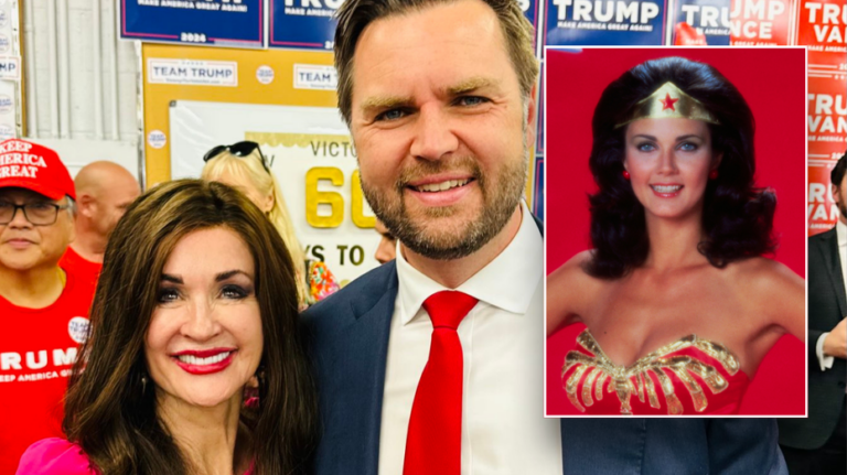 'Wonder Woman' star Lynda Carter snubs Republican sister, endorses ...