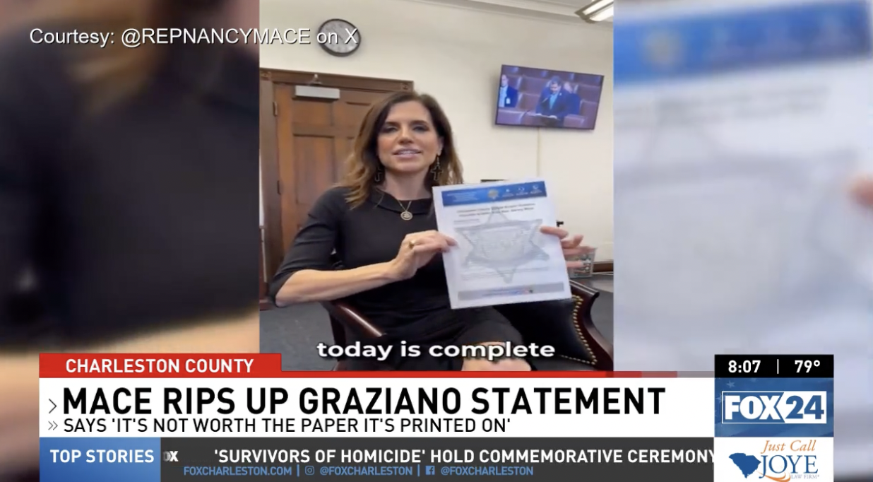 Graziano Responds to Mace Accusations - FOX 24 WTAT