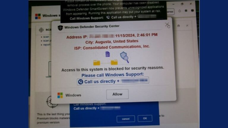 Windows Defender Security Center scam: How to protect your computer from fake pop-ups - FOX 24 WTAT