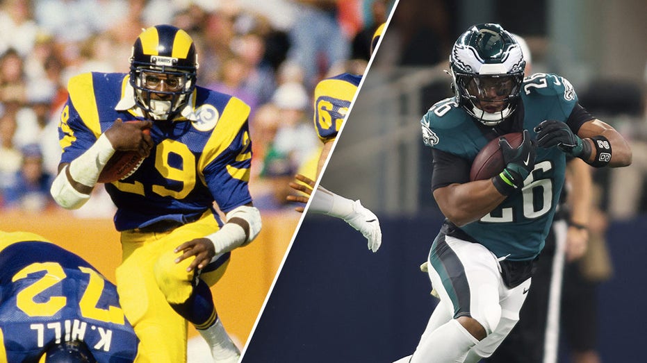 NFL legend Eric Dickerson keeps it brutally honest about Saquon Barkley ...