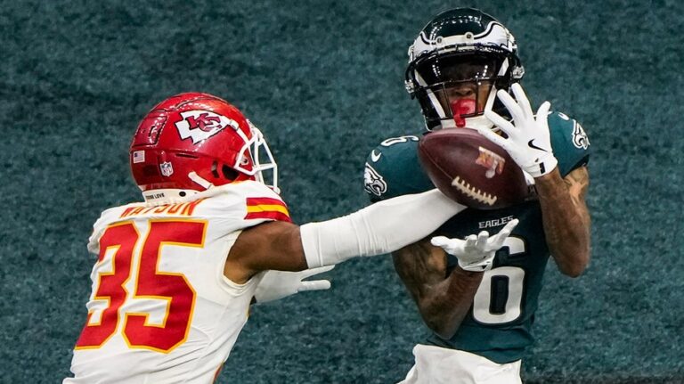 Eagles' DeVonta Smith reaches rare milestones in Super Bowl LIX victory ...