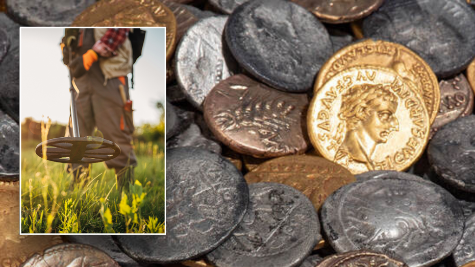 Metal detectorists discover hoard of priceless gold coins dating back ...