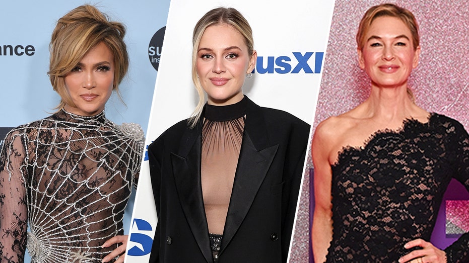 Jennifer Lopez, Kelsea Ballerini, Renée Zellweger stun in lace, sheer ...