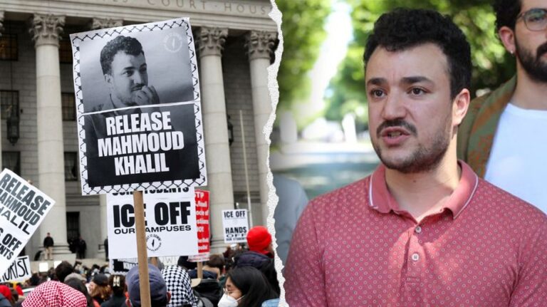 Israeli hostages' families sue Mahmoud Khalil, Columbia organizers as ...