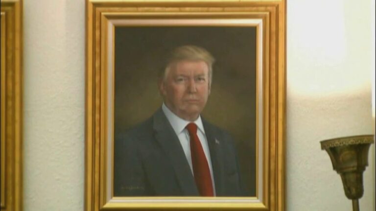 Trump wants 'distorted' portrait of himself removed from Colorado ...