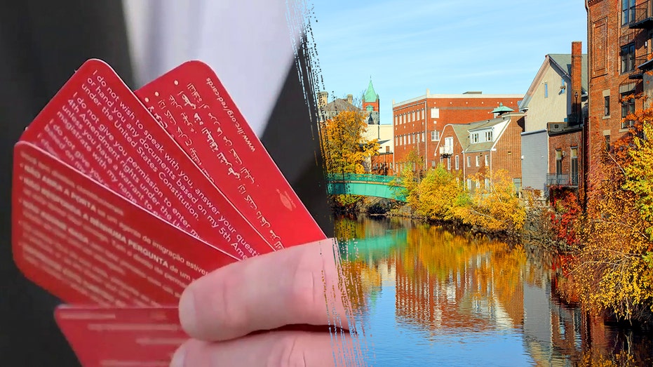 Blue city's Democratic committee prints thousands of 'red cards' urging ...