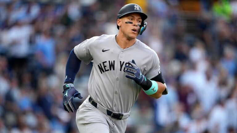 Yankees' Aaron Judge blasts monster home run that nearly leaves stadium in win over Royals - FOX ...