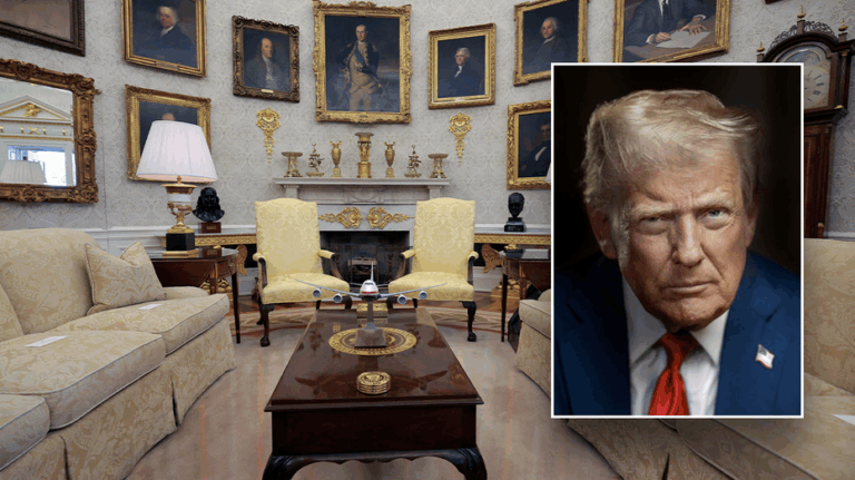 Trump’s fresh White House portrait sparks interest amid controversy ...