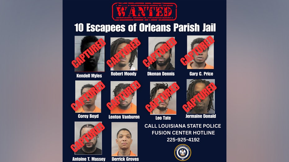 Final New Orleans jail escapee Derrick Groves taken into custody after five-month manhunt - FOX ...
