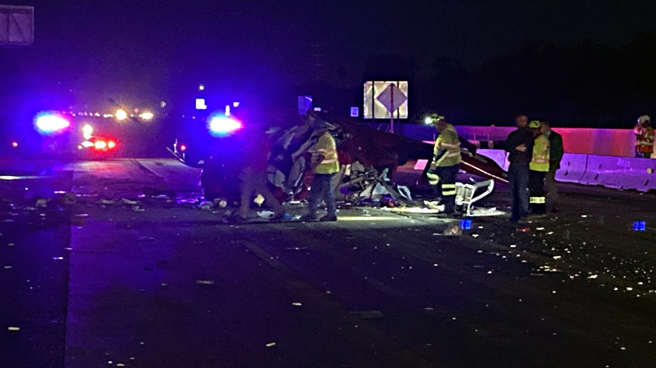 Helicopter crash closes major Sacramento highway, sending multiple people to local hospitals ...