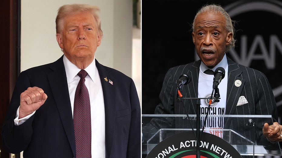 Trump mocks Al Sharpton with old photo of MSNBC host, calls on FCC to ...
