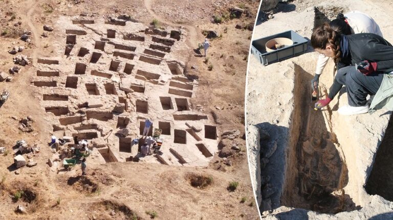 Archaeologists uncover vast complex of ancient tombs in biblical city ...