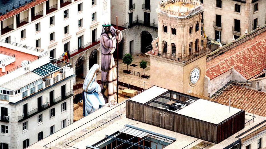 World’s largest nativity scene towers over city with record-breaking ...