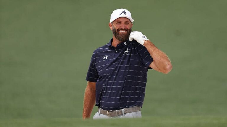 Dustin Johnson gives hilarious three-word answer when asked to share ...