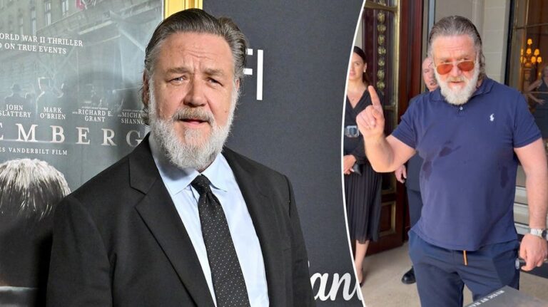 Russell Crowe's blunt warning to autograph seekers outside Paris hotel ...